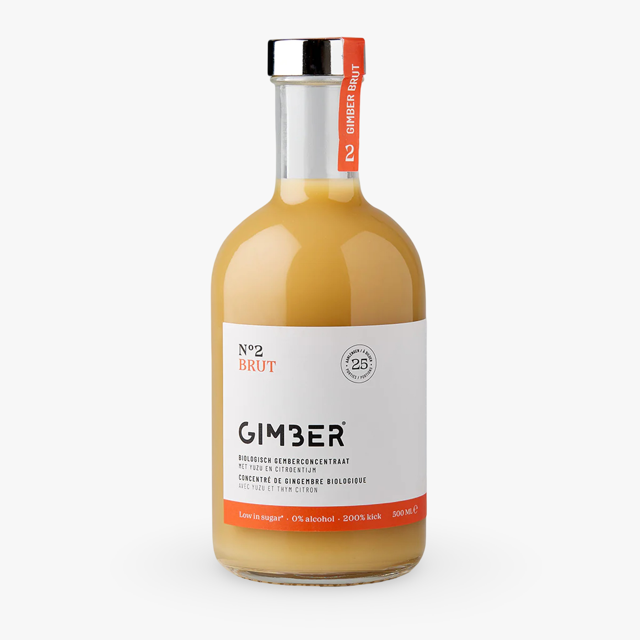 Organic Ginger Concentrate N°2 Brut – Botanica Health