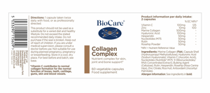 BioCare Collagen Complex 60 Caps